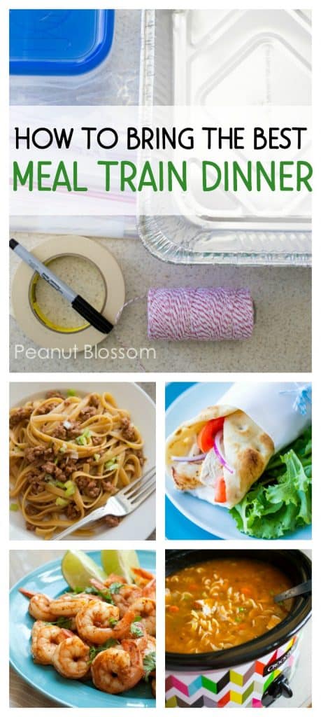 30 Clever Meal Train Ideas with Recipes - Peanut Blossom