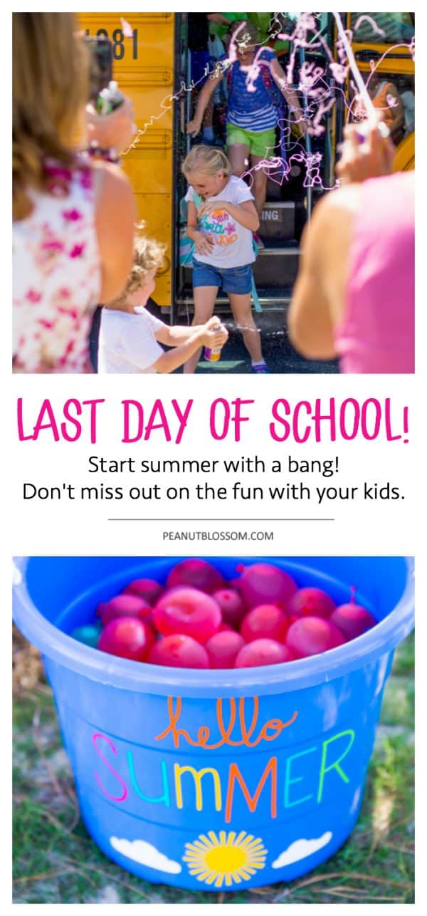 5 Ways to Celebrate the Last Day of School - Peanut Blossom