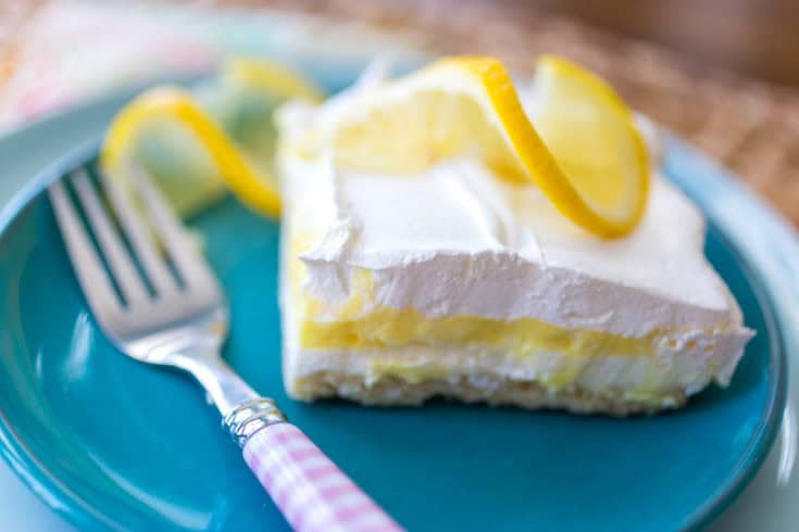 Dessert in a jiffy: lickety split lemon torte