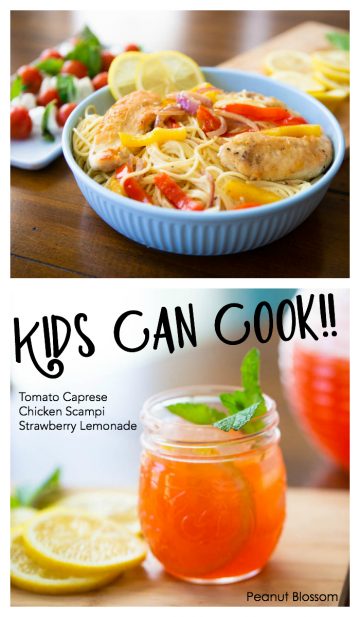 Easy Italian Dinner Menu for Kids - Peanut Blossom