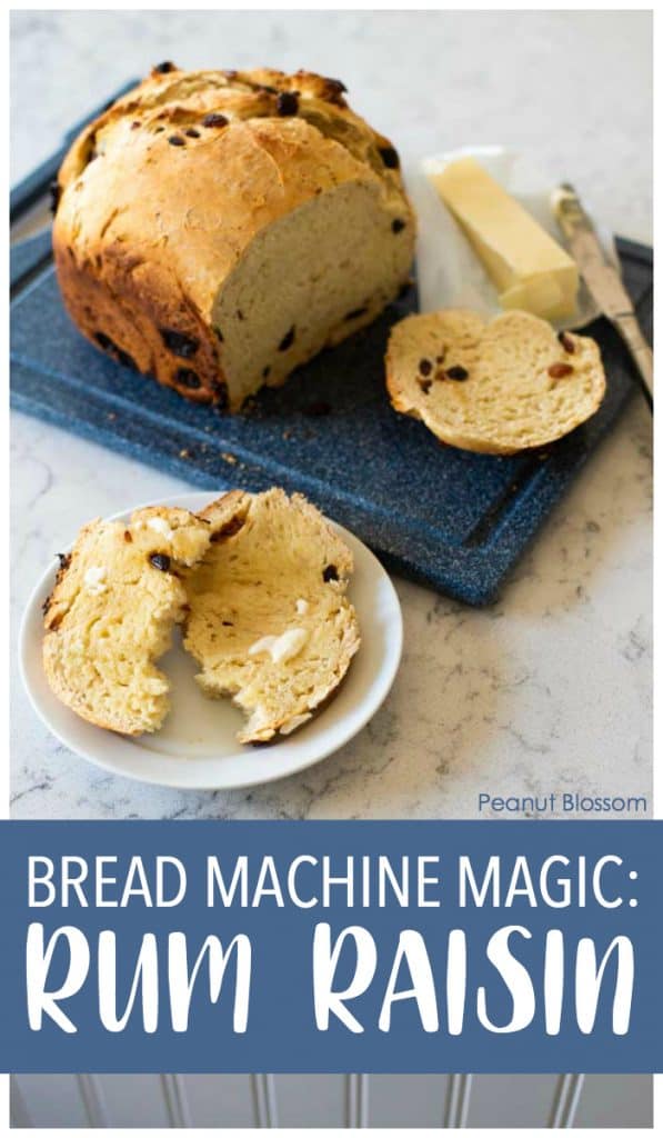 Bread Machine Raisin Bread - Peanut Blossom
