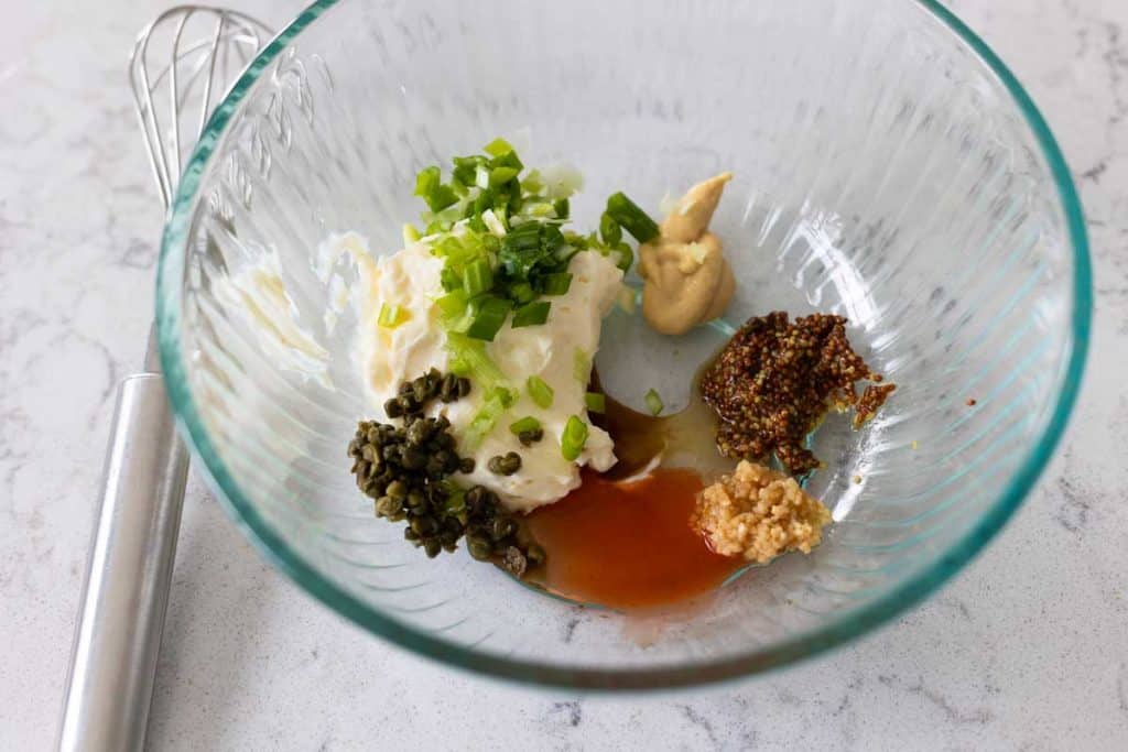 Spicy Remoulade Sauce for Crab Cakes - Peanut Blossom