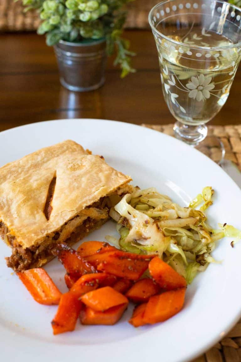 Irish Beef Pot Pie - Peanut Blossom