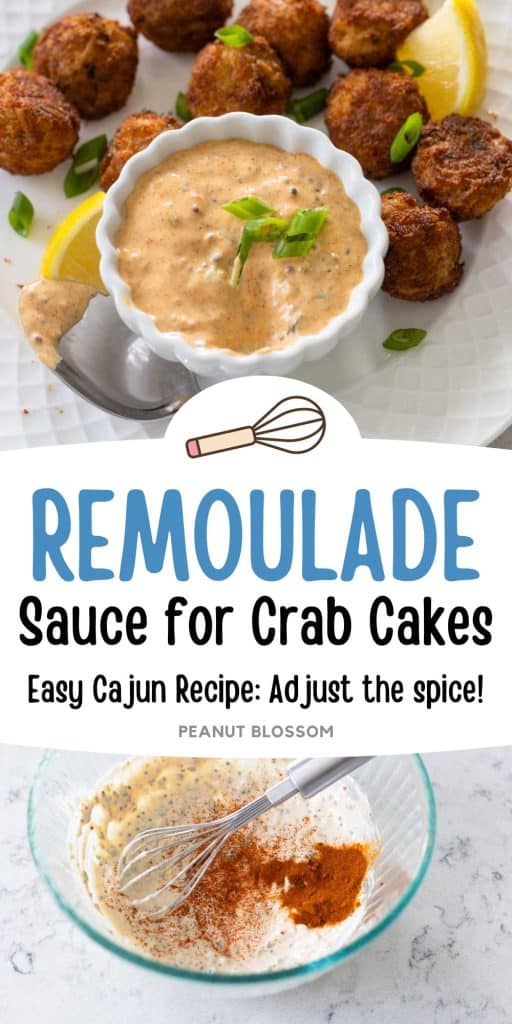 Spicy Remoulade Sauce for Crab Cakes - Peanut Blossom