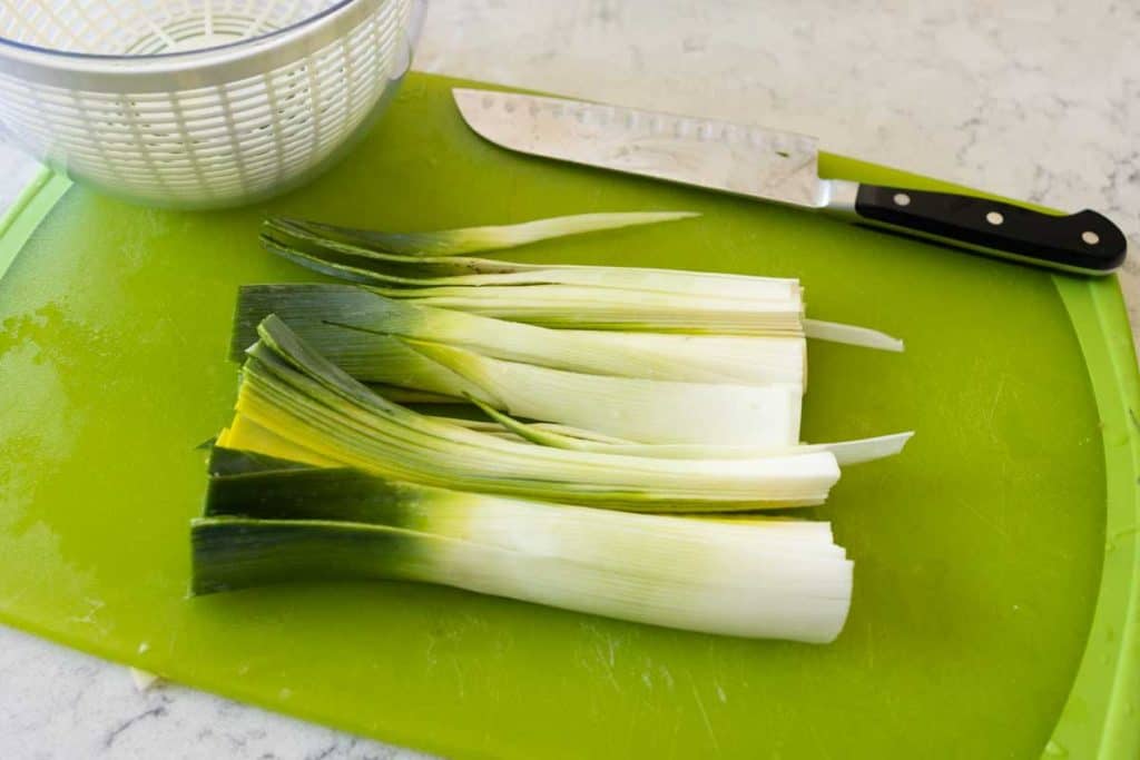 How to Cut Leeks