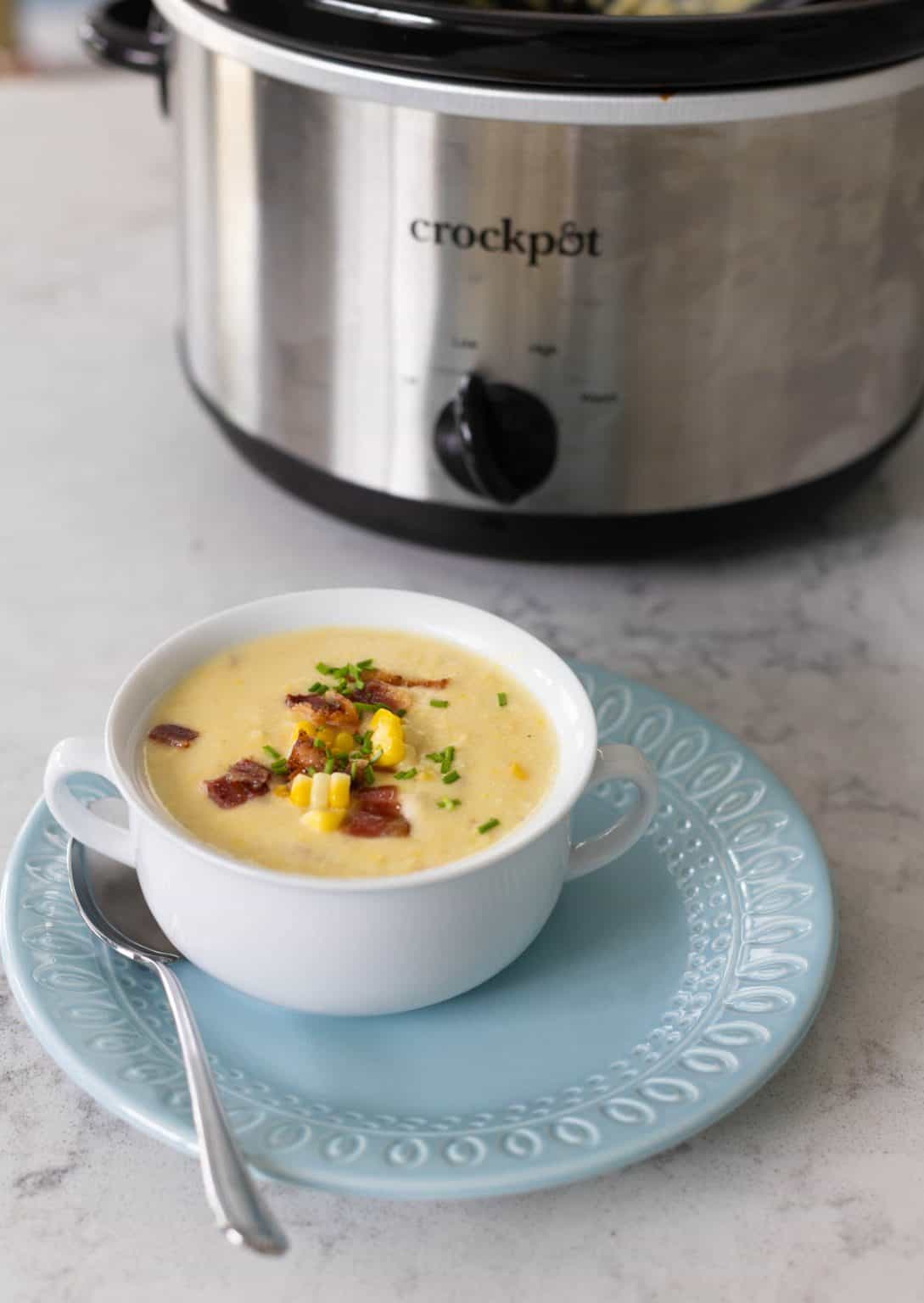 Slow Cooker Corn Chowder