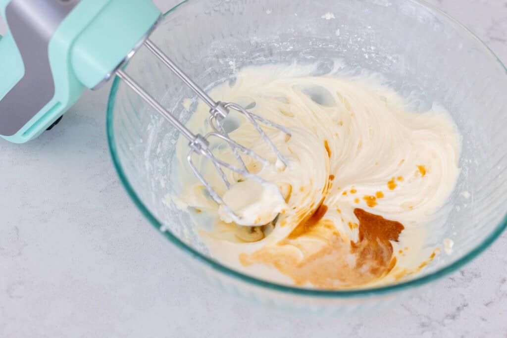 Make Ahead Cream Cheese Drizzle - Peanut Blossom