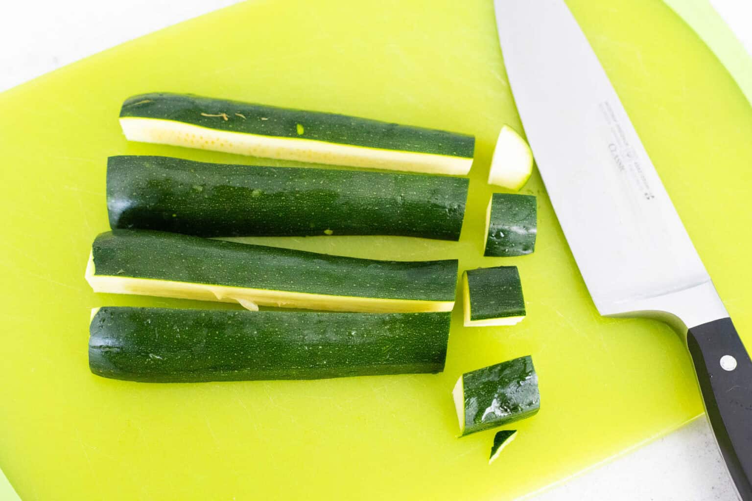 Parmesan Roasted Zucchini {Air Fryer or Oven} - Peanut Blossom